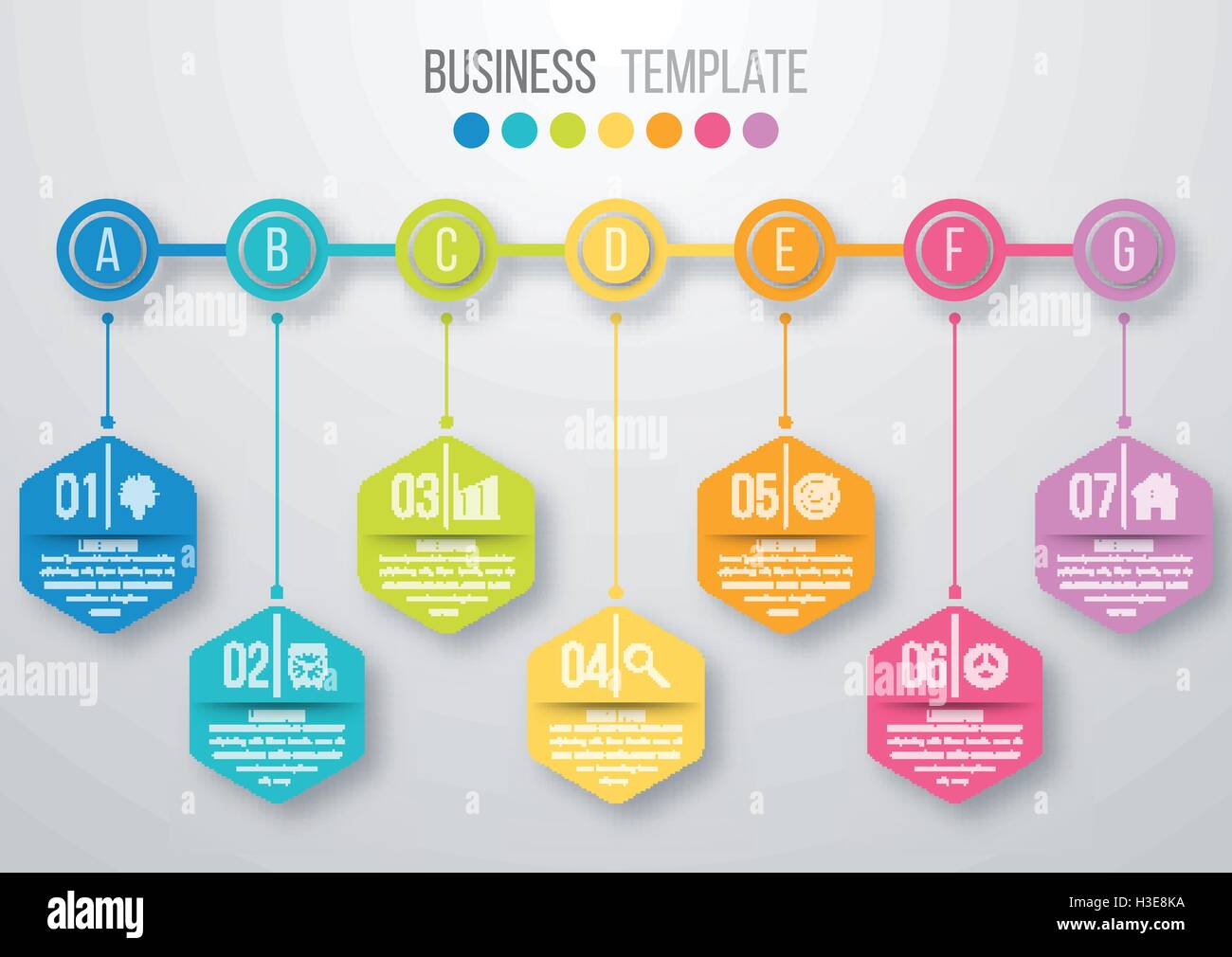 Timeline infographics template Stock Vector Image & Art - Alamy