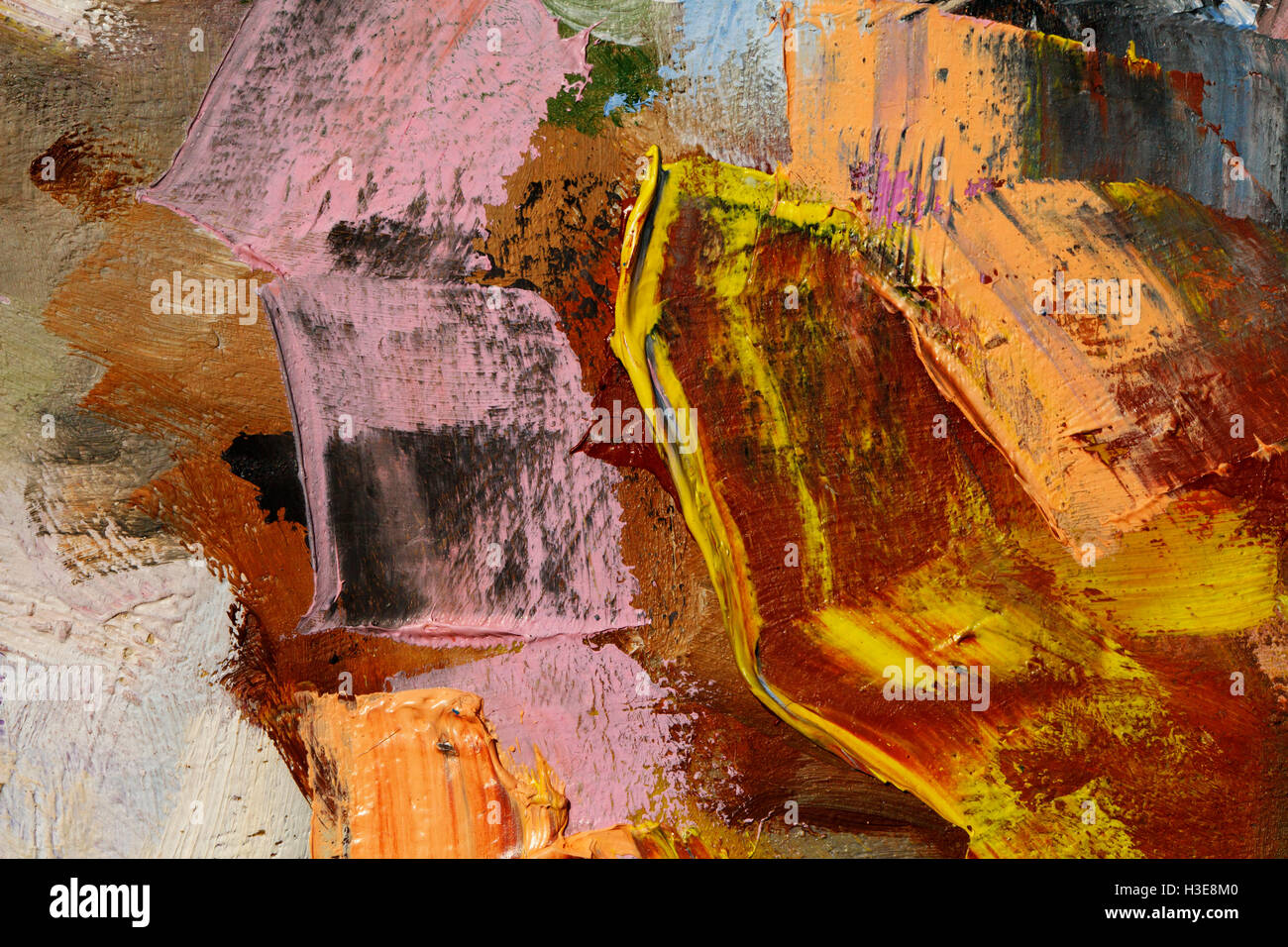 Oil paint texture hi-res stock photography and images - Alamy