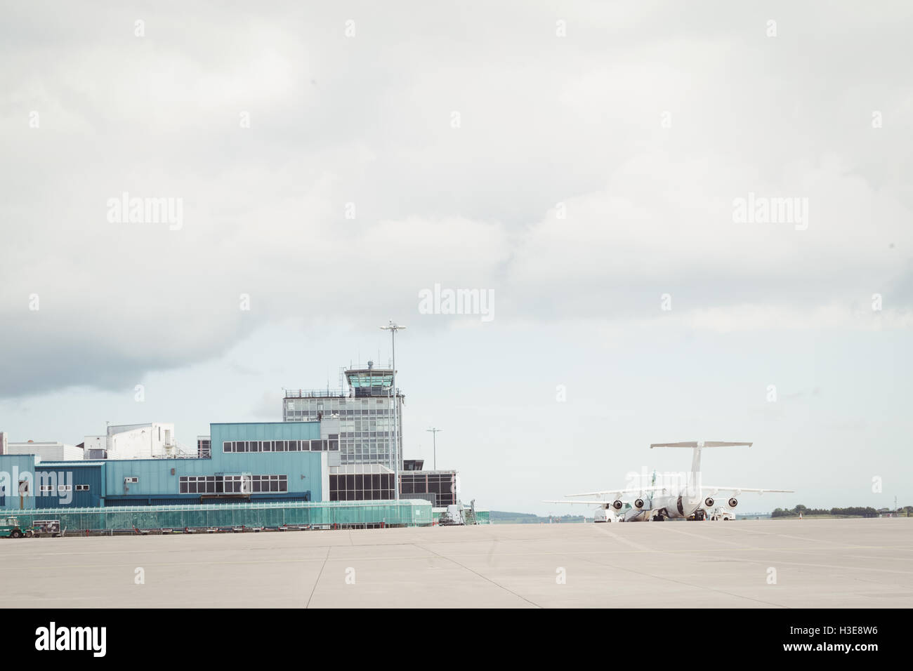 View of airport terminal Stock Photo - Alamy