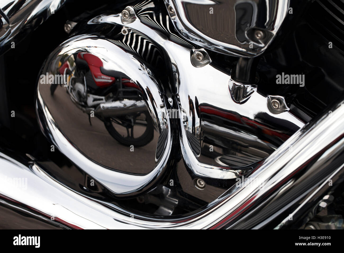 Chopper motorcycle detail hi-res stock photography and images - Alamy
