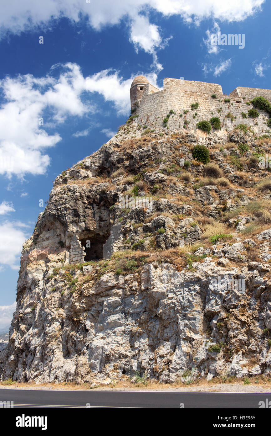 Protective fortress on rock Stock Photo - Alamy