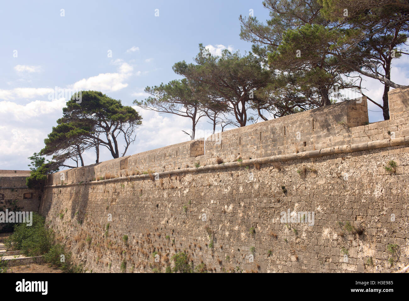 Inside the fortress protection Stock Photo - Alamy