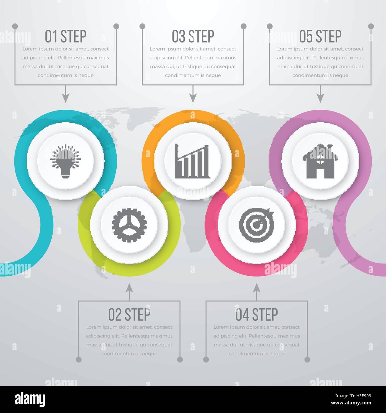 Timeline Vector 3d Infographic Stock Vector Image & Art - Alamy