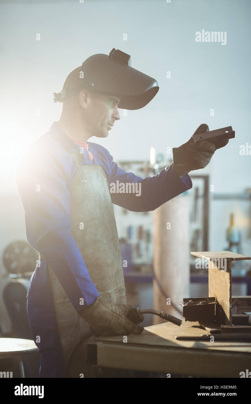 Welder male hi-res stock photography and images - Alamy