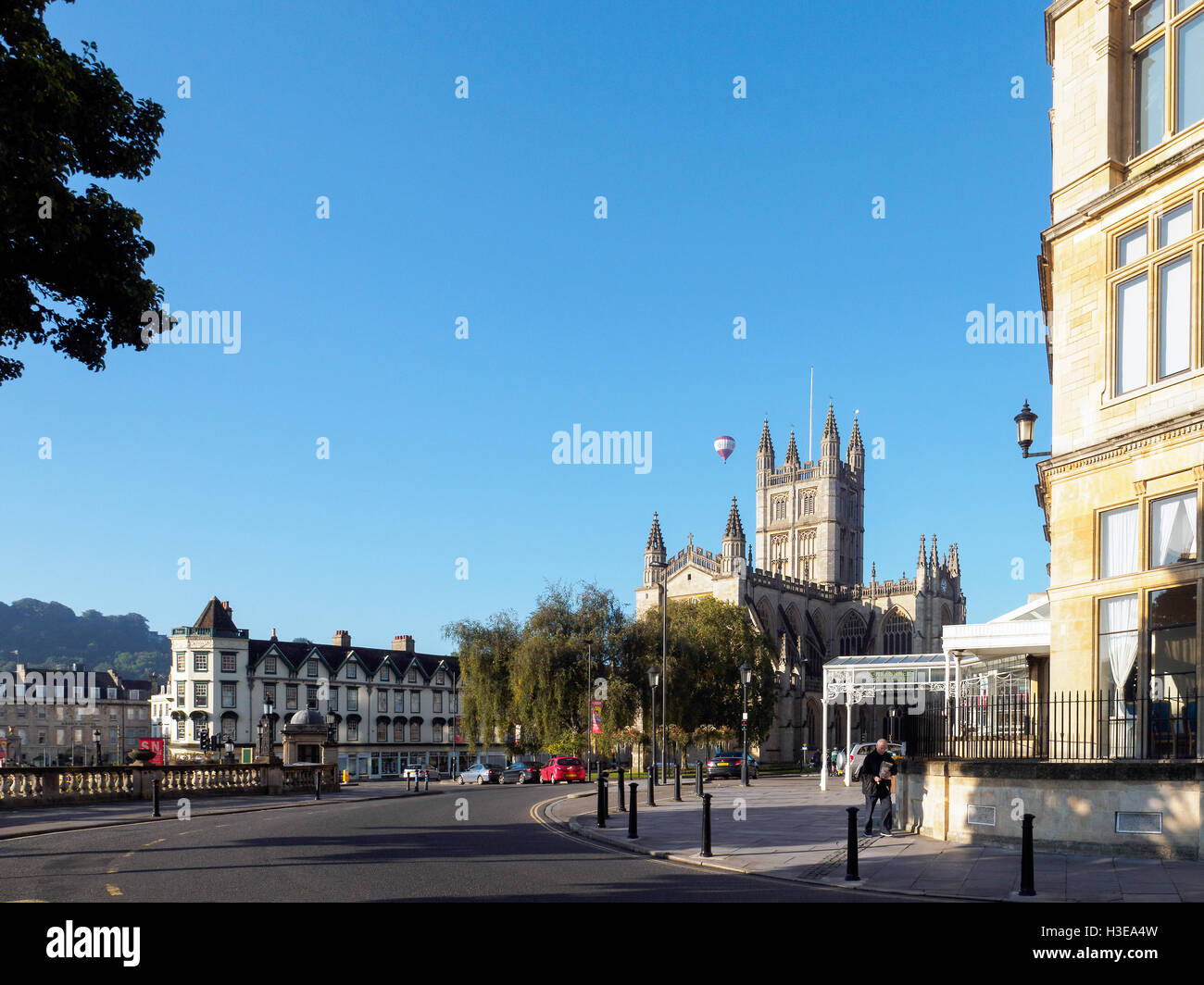 View of Bath Abbey Stock Photo - Alamy
