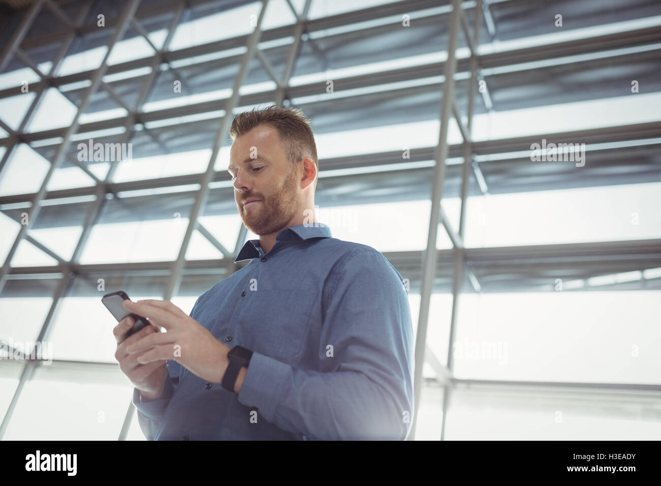 Waiting by the phone man hi-res stock photography and images - Alamy