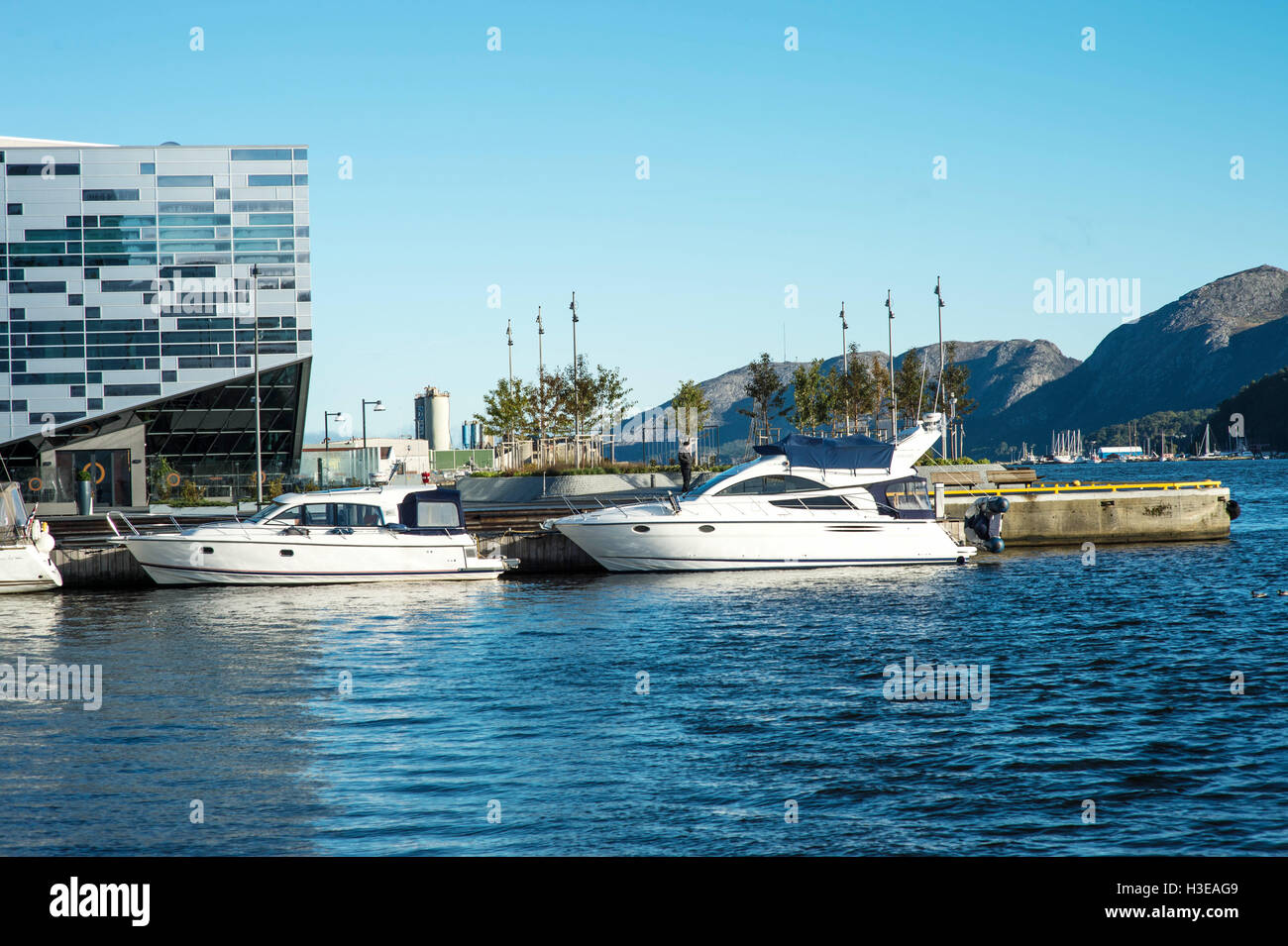 New Modern Waterside or Water Front Office Business Development Stock ...