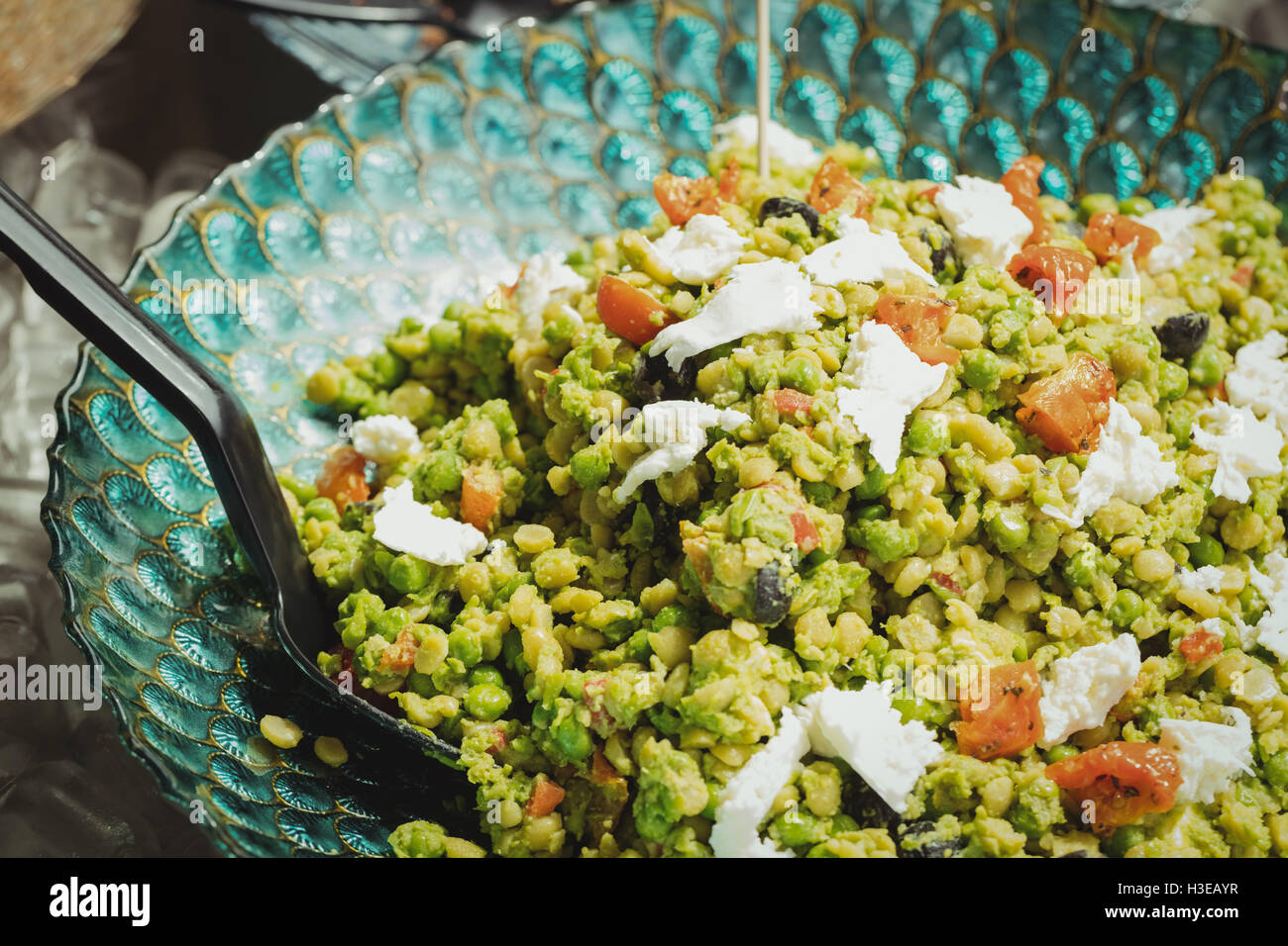 Close-up of cooked mix vegetable on plate Stock Photo - Alamy