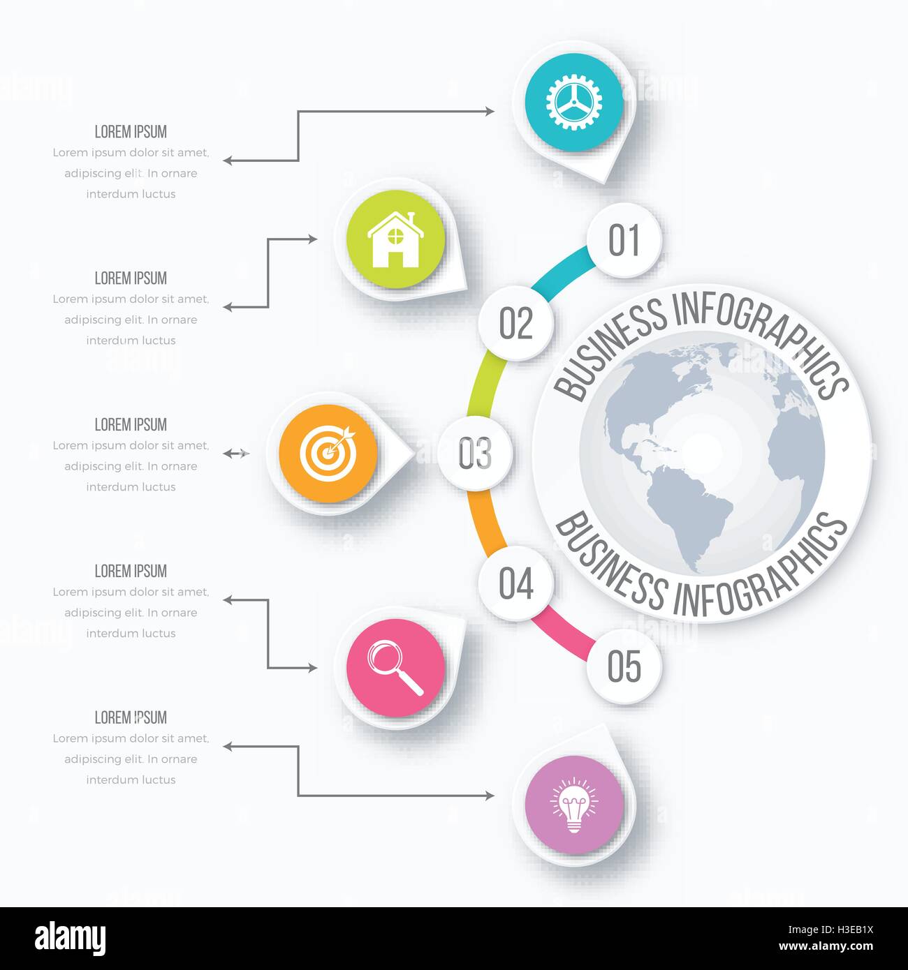 Vector illustration infographic Stock Vector Image & Art - Alamy