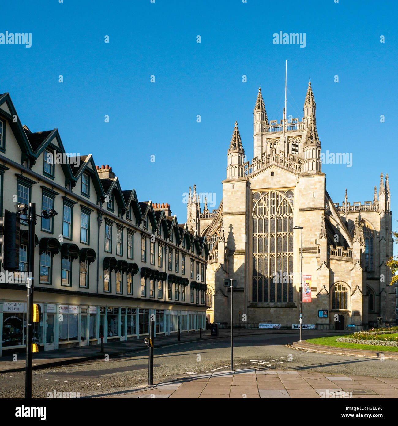 View of Bath Abbey Stock Photo - Alamy