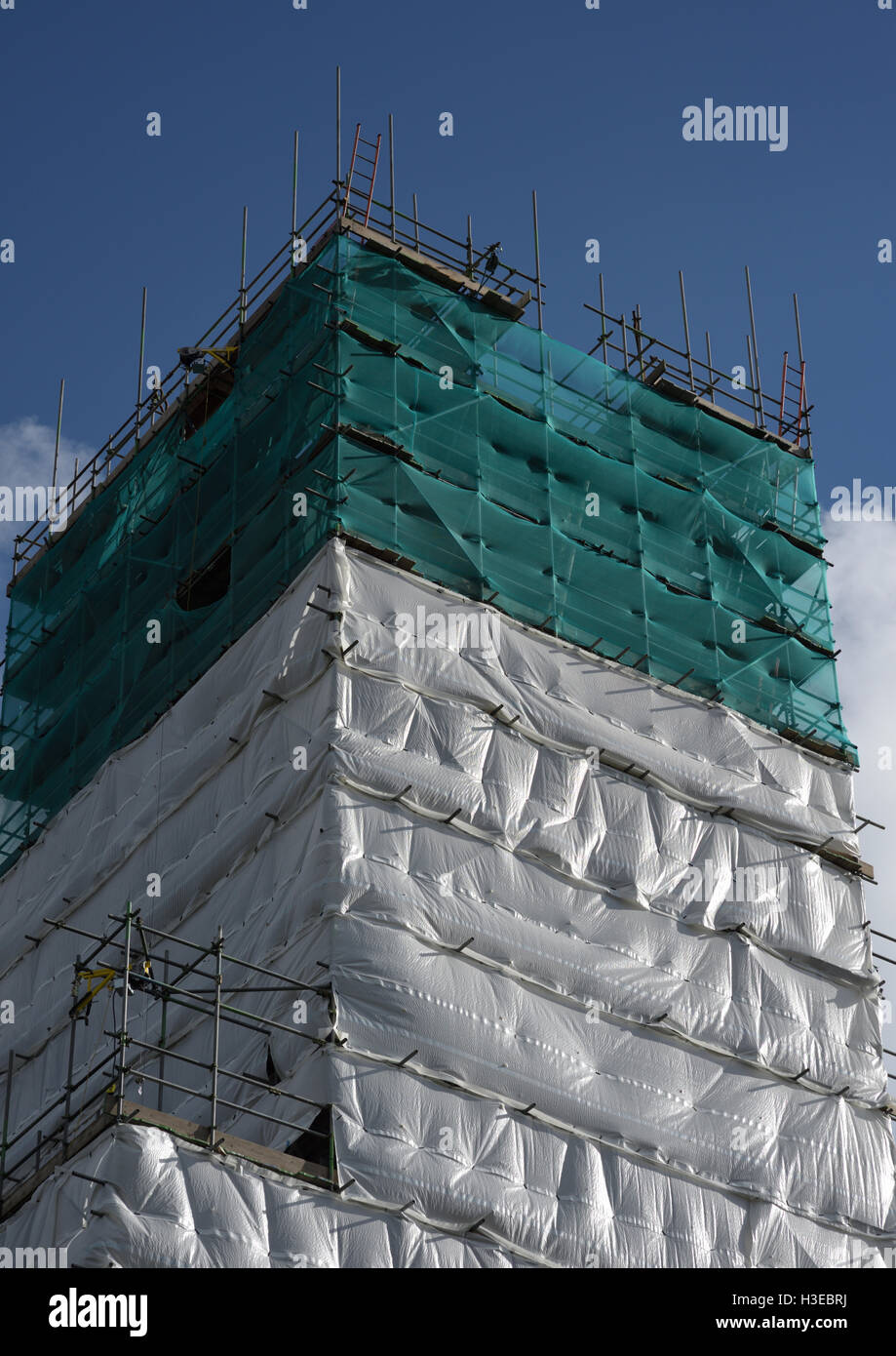 Sandblasting containment curtain hi-res stock photography and images ...