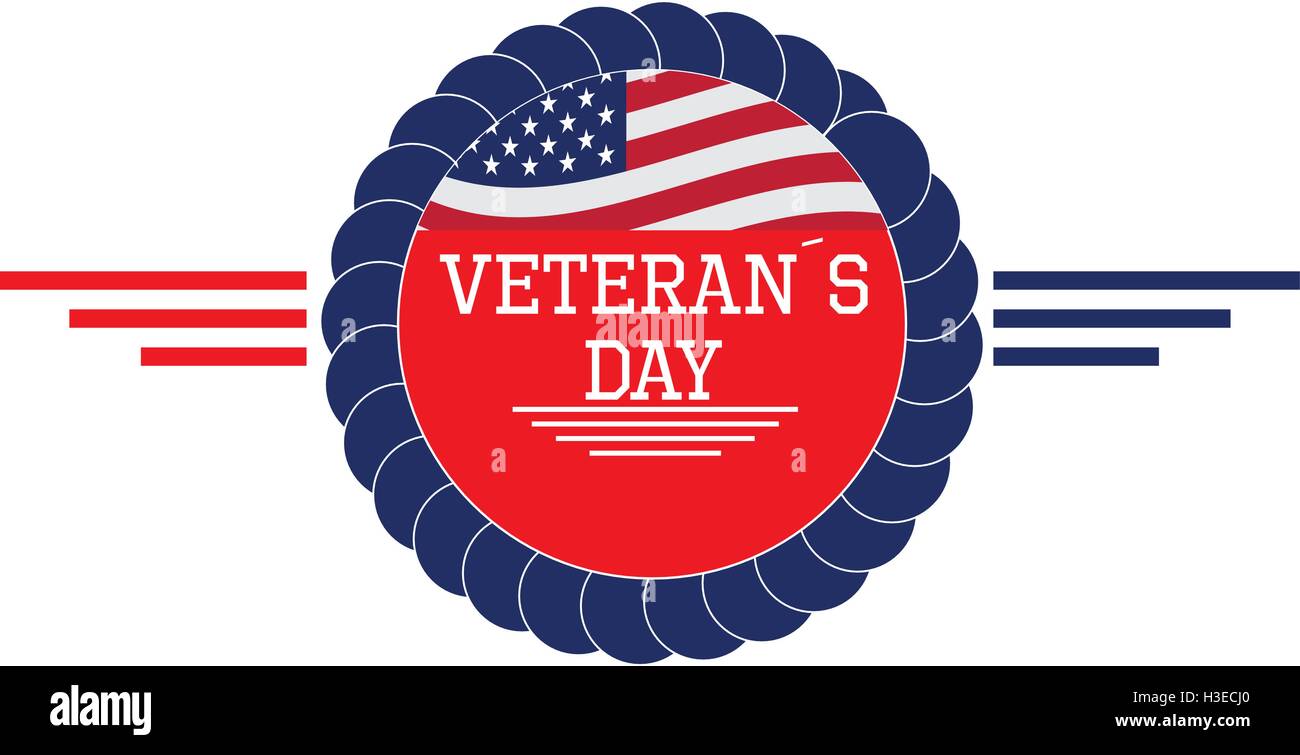 Isolated veteran day label Stock Vector Image & Art - Alamy