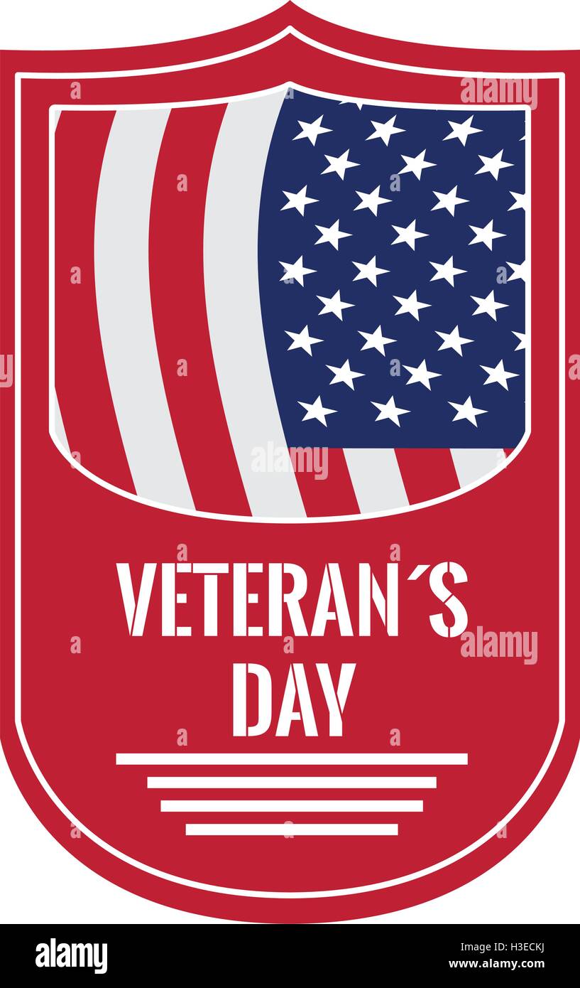 Isolated veteran day label Stock Vector Image & Art - Alamy