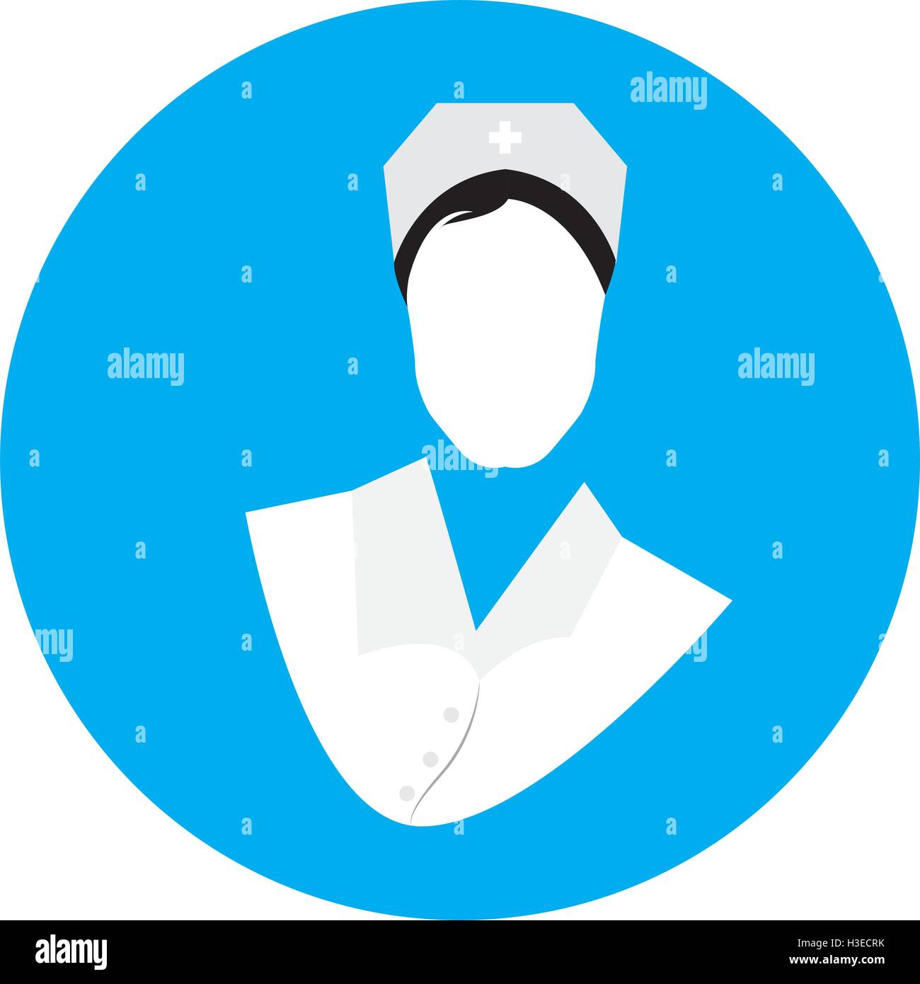 Nurse sticker design hi-res stock photography and images - Alamy