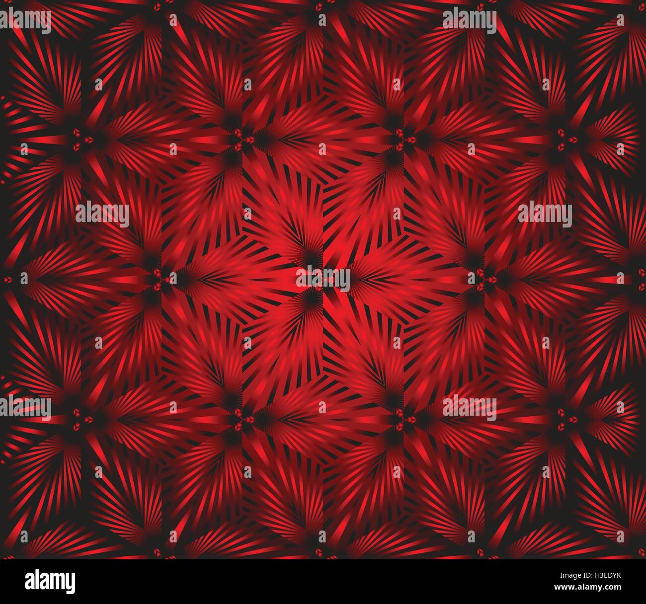 Seamless floral red Stock Vector Image & Art - Alamy