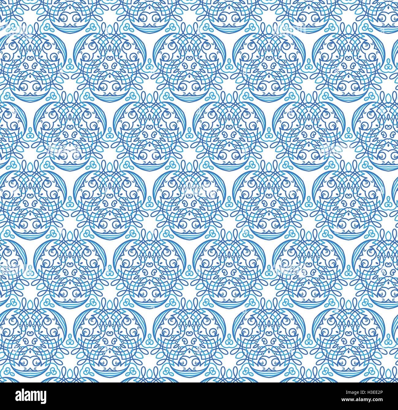 Seamless baroque pattern Stock Vector Images - Alamy
