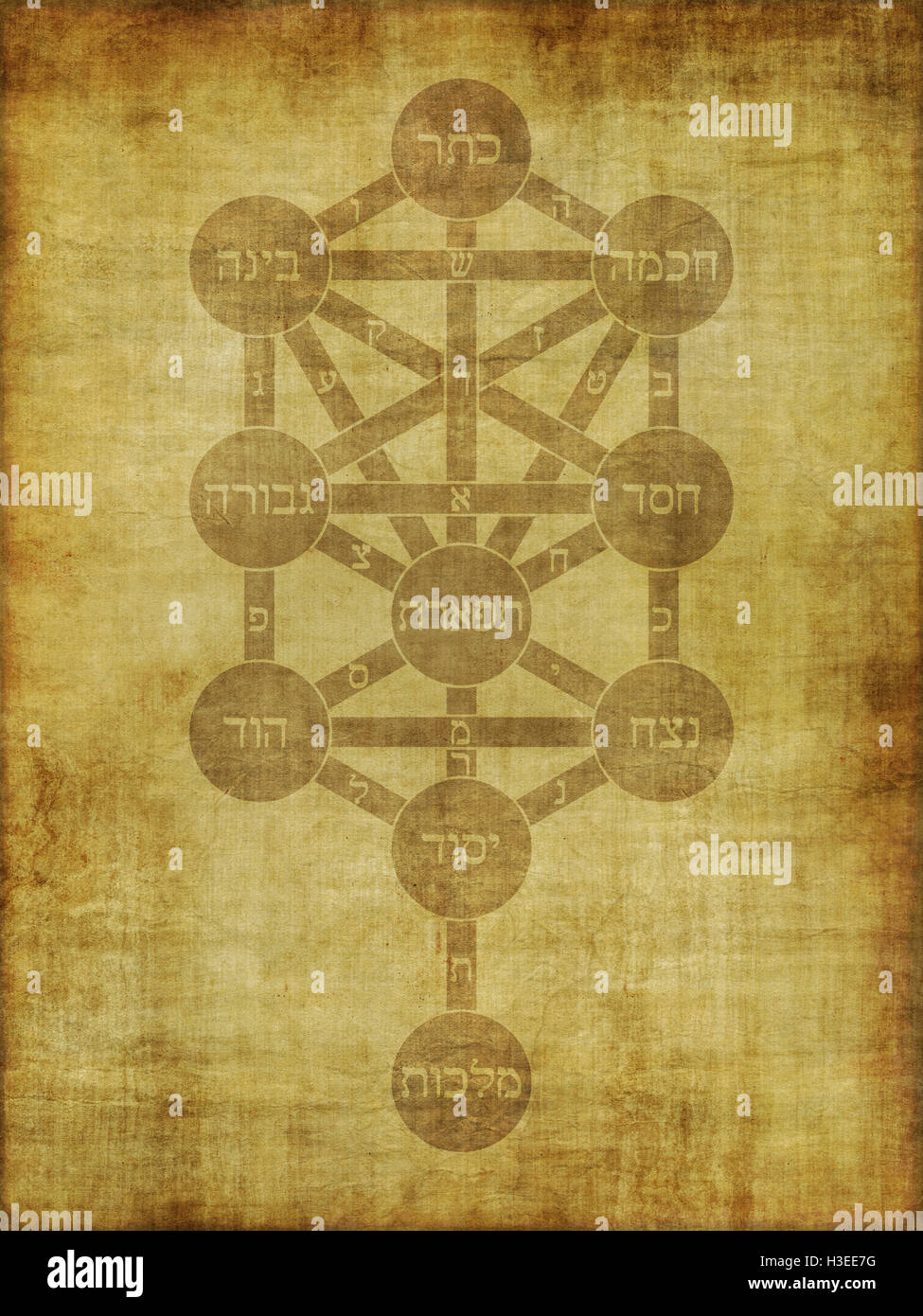 Tree Of Life Kabbalah Wallpaper