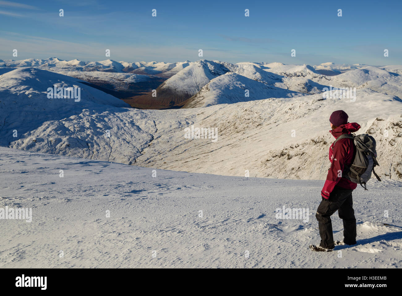 Female hillwalker hi-res stock photography and images - Alamy