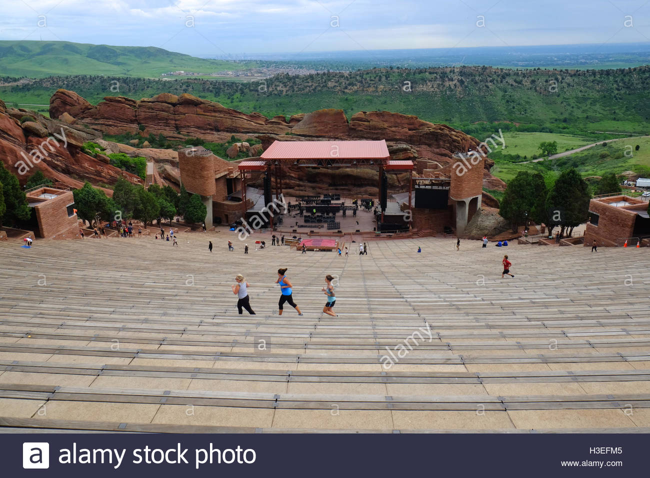 Red Rocks Amphitheater Denver Stock Photos & Red Rocks Amphitheater ...