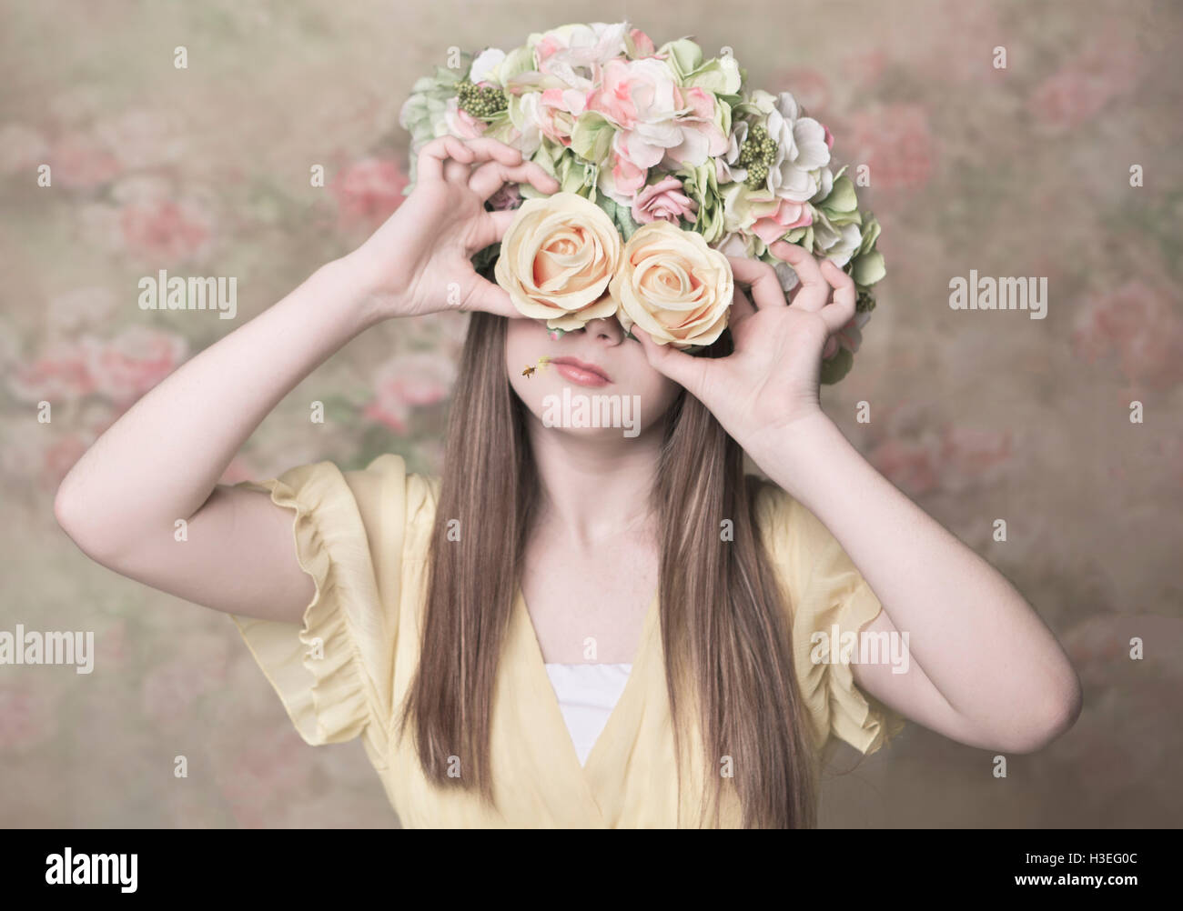 The Spring Queen Stock Photo - Alamy