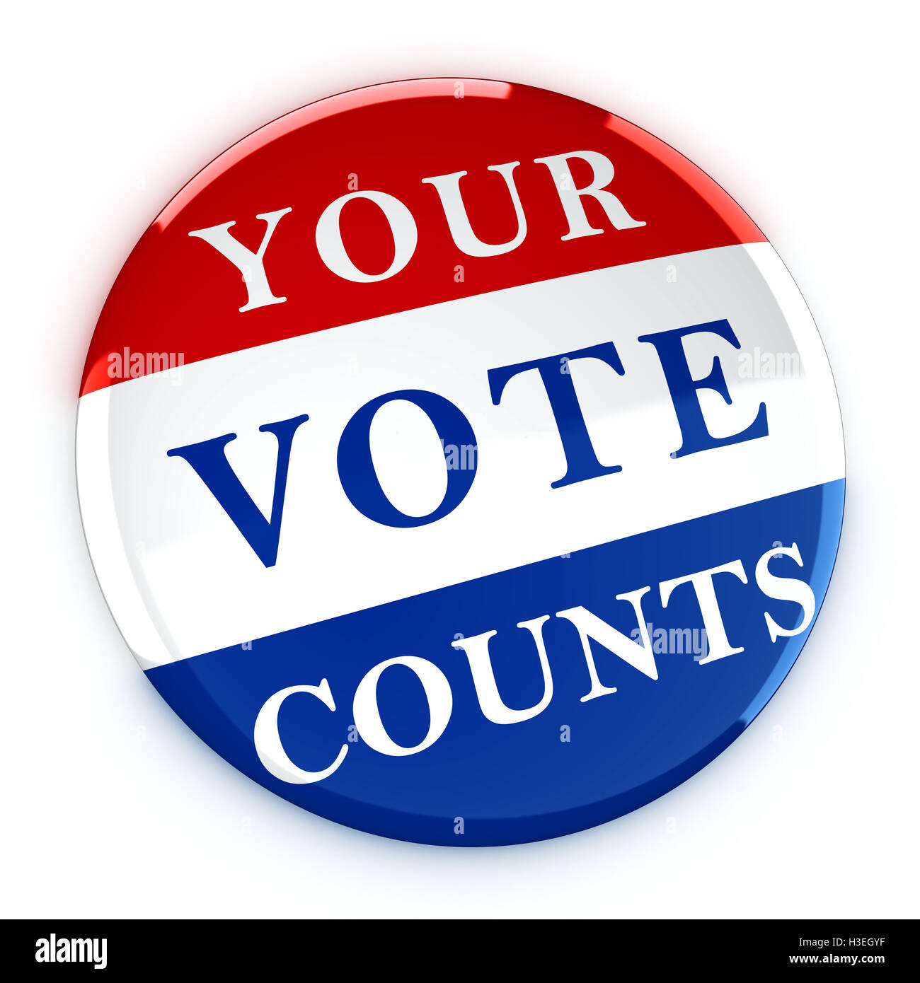 Your Vote Counts Button