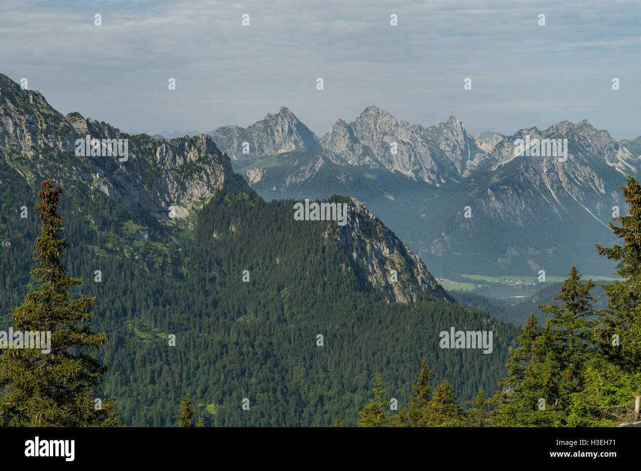 German alps hi-res stock photography and images - Alamy