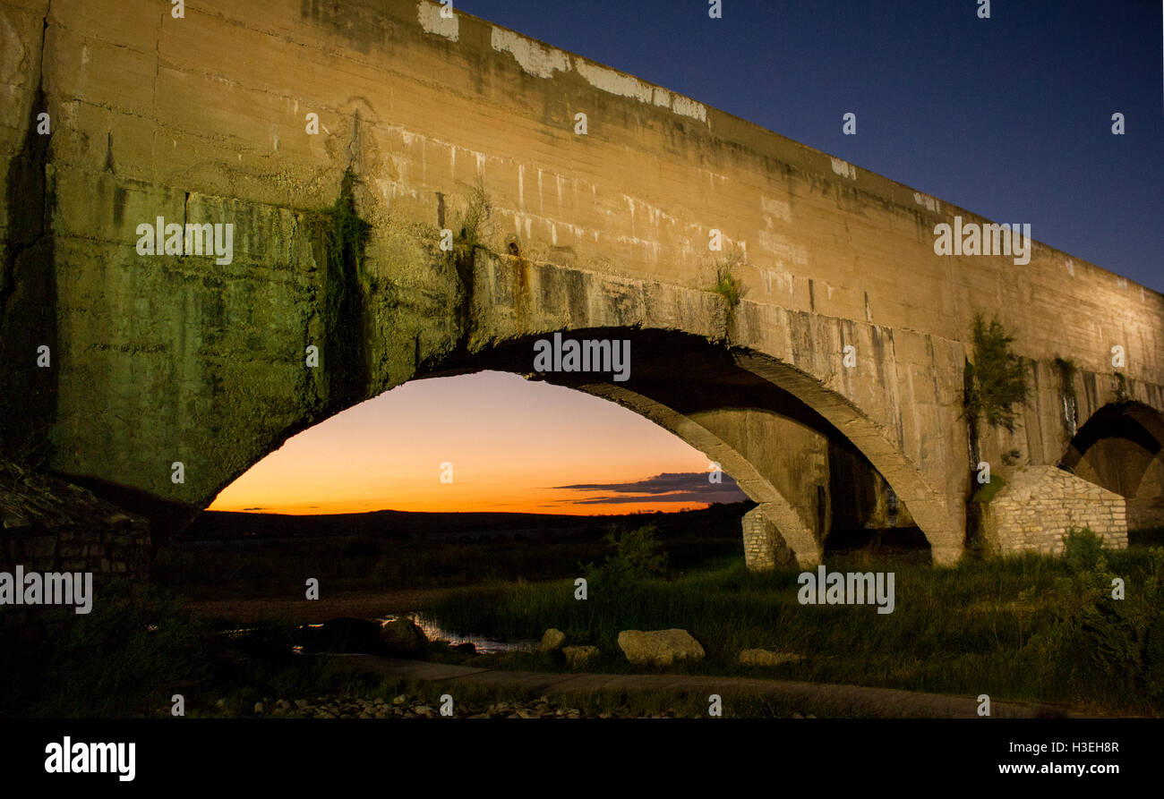 Pecos River Flume Stock Photo - Alamy