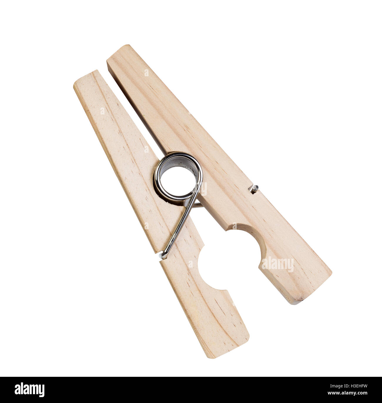 Large wooden clothes peg hi-res stock photography and images - Alamy