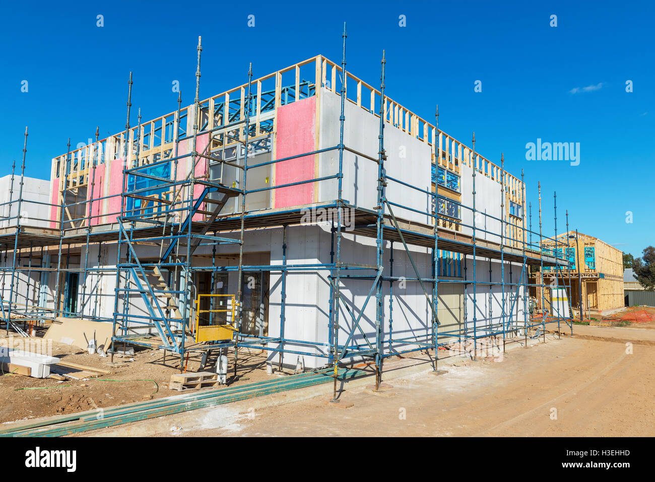 Housing estate construction hi-res stock photography and images - Alamy