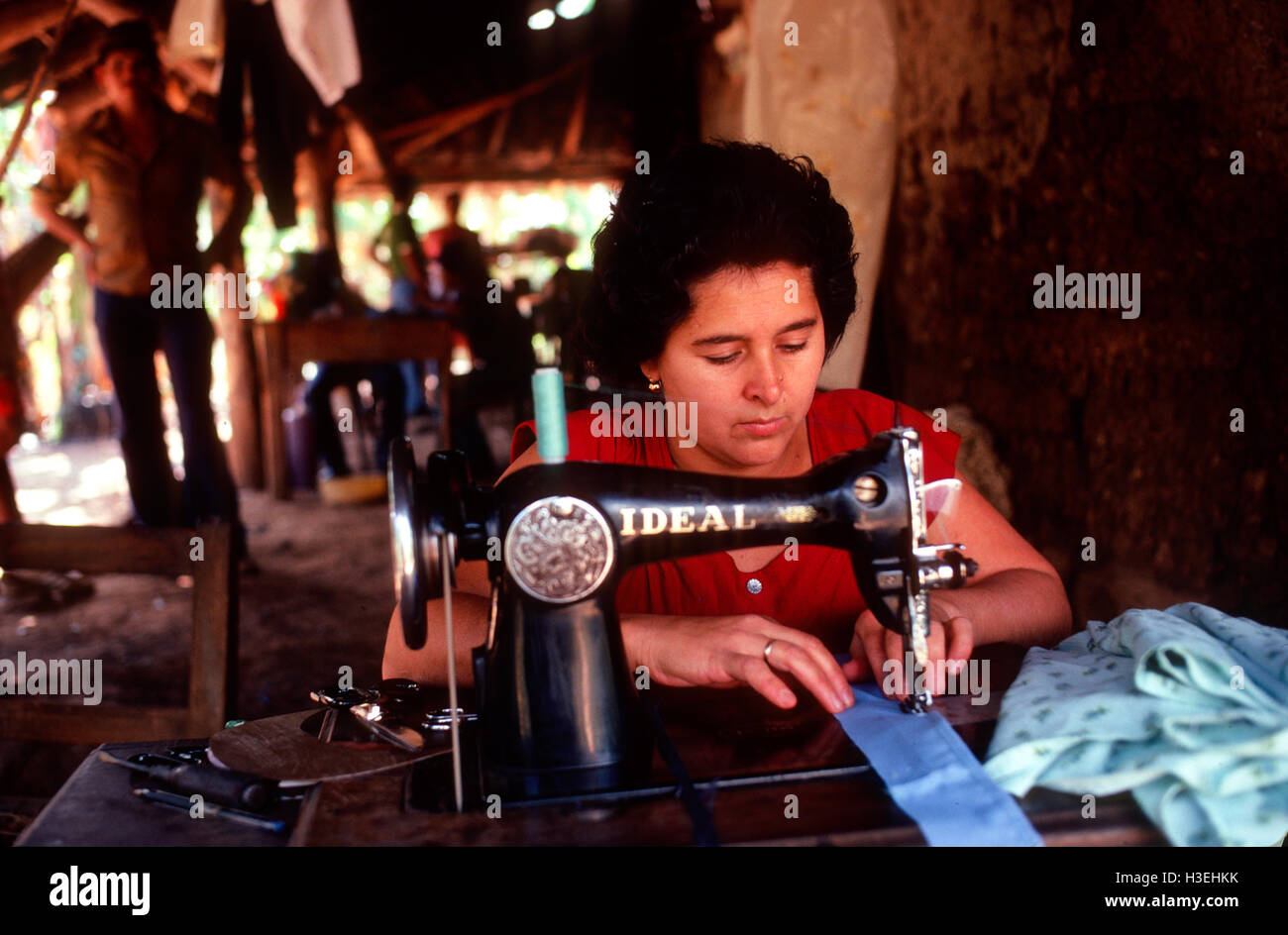 CHALATENANGO, EL SALVADOR, FEB 1984: - Within the FPL Guerrilla's Zones ...