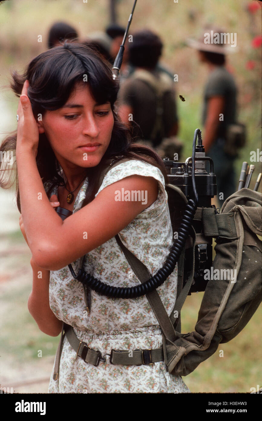 GUAZAPA, EL SALVADOR, FEB 1984: - Within the FPL Guerrilla's Zones of ...
