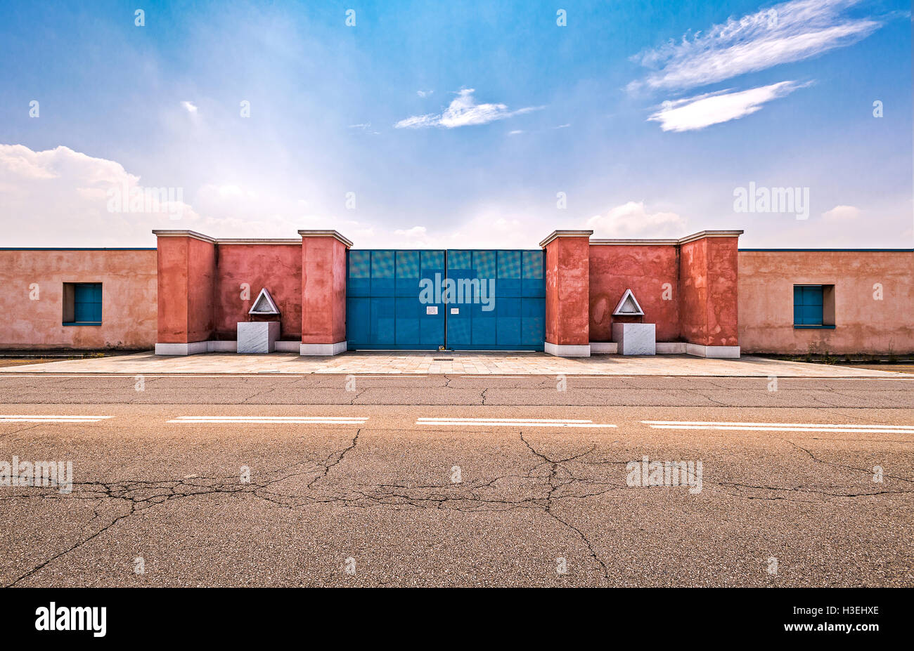 Aldo rossi cemetery hi-res stock photography and images - Alamy