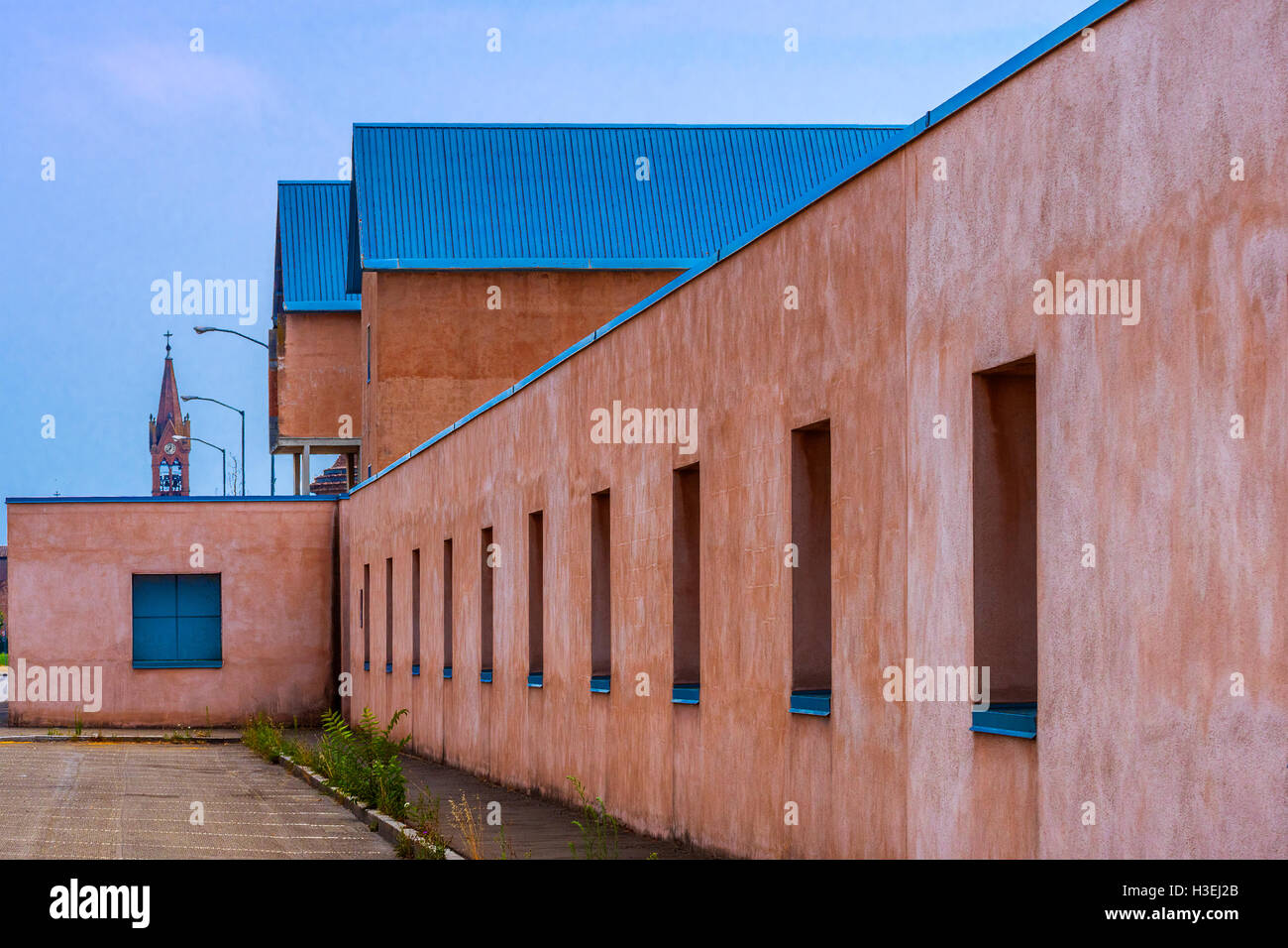 Italy Emilia Romagna Modena Monumental Cemetery Aldo Rossi Stock Photo ...