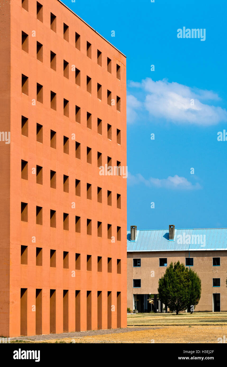 Italy Emilia Romagna Modena Monumental Cemetery Aldo Rossi Stock Photo ...