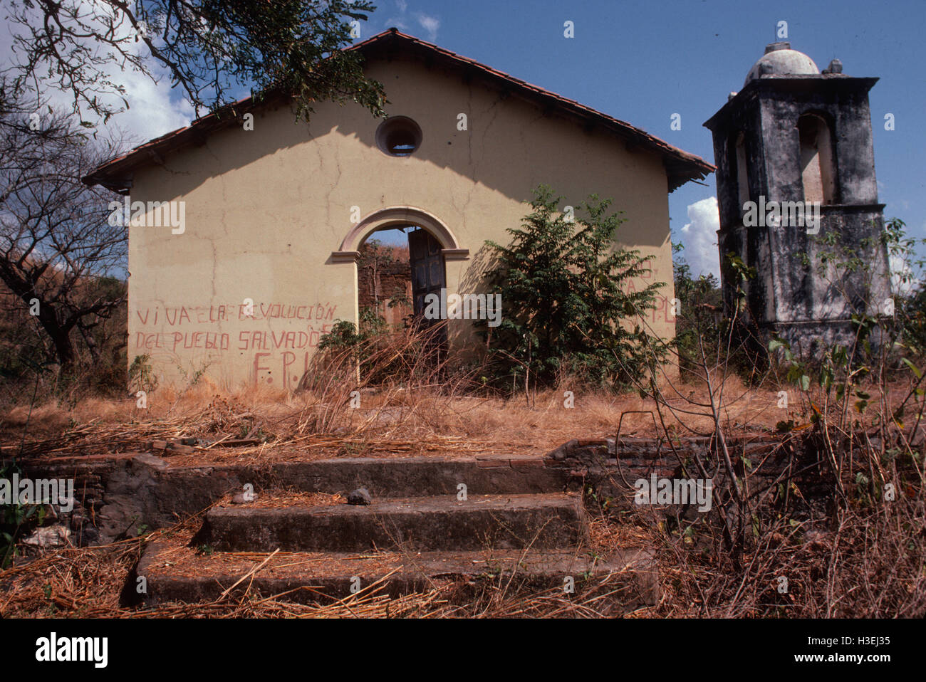 CHALATENANGO, EL SALVADOR, FEB 1984 - Within the FPL Guerrilla's Zones ...