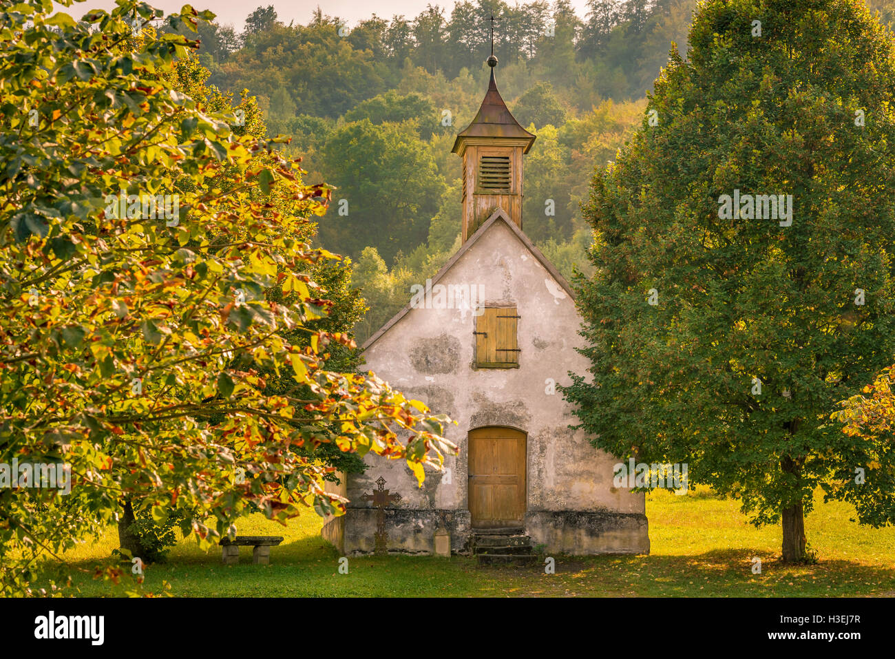 Old german country church hi-res stock photography and images - Alamy