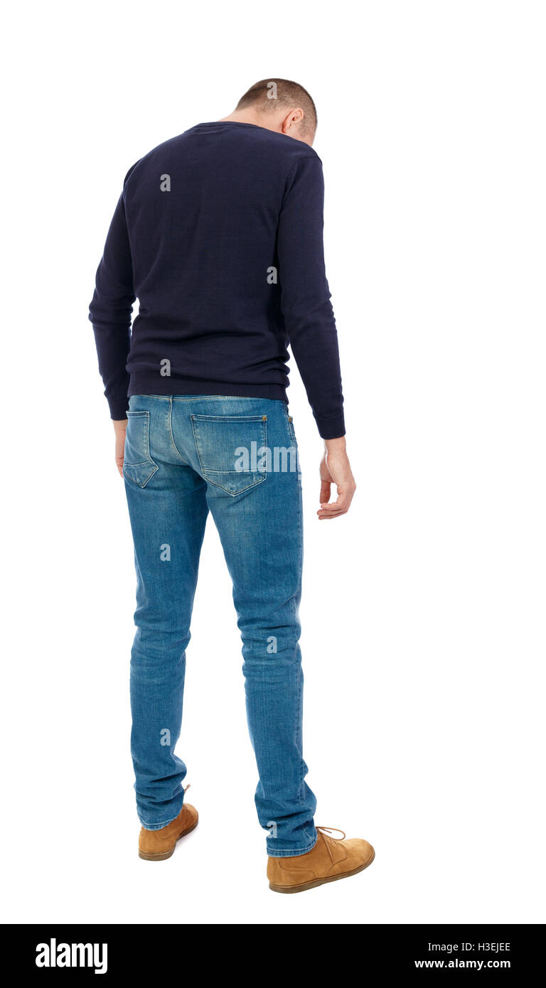 Person Standing Back