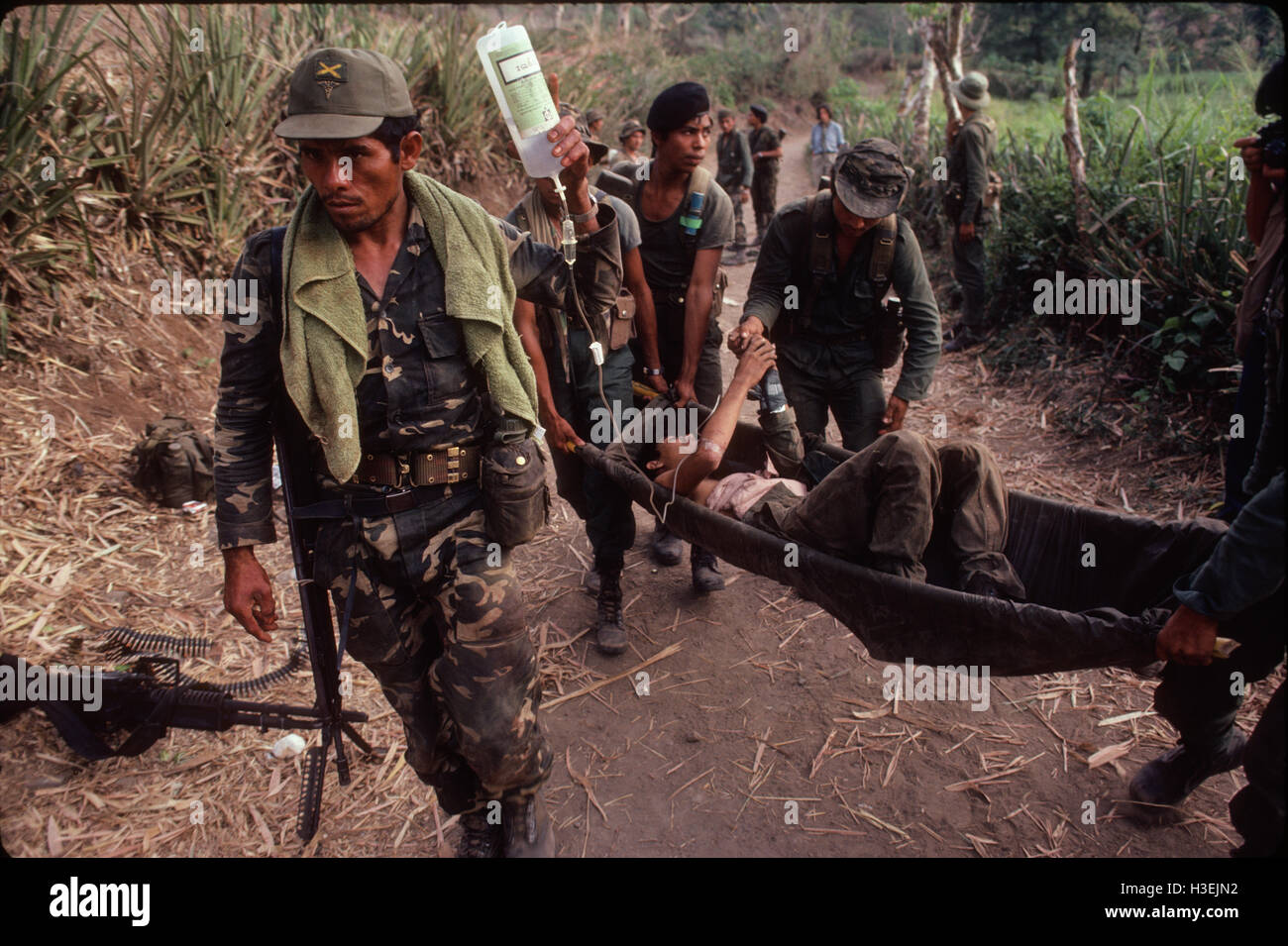NORTHERN MORAZAN PROVINCE, EL SALVADOR, MARCH 1984: Cuscatlan Brigade ...