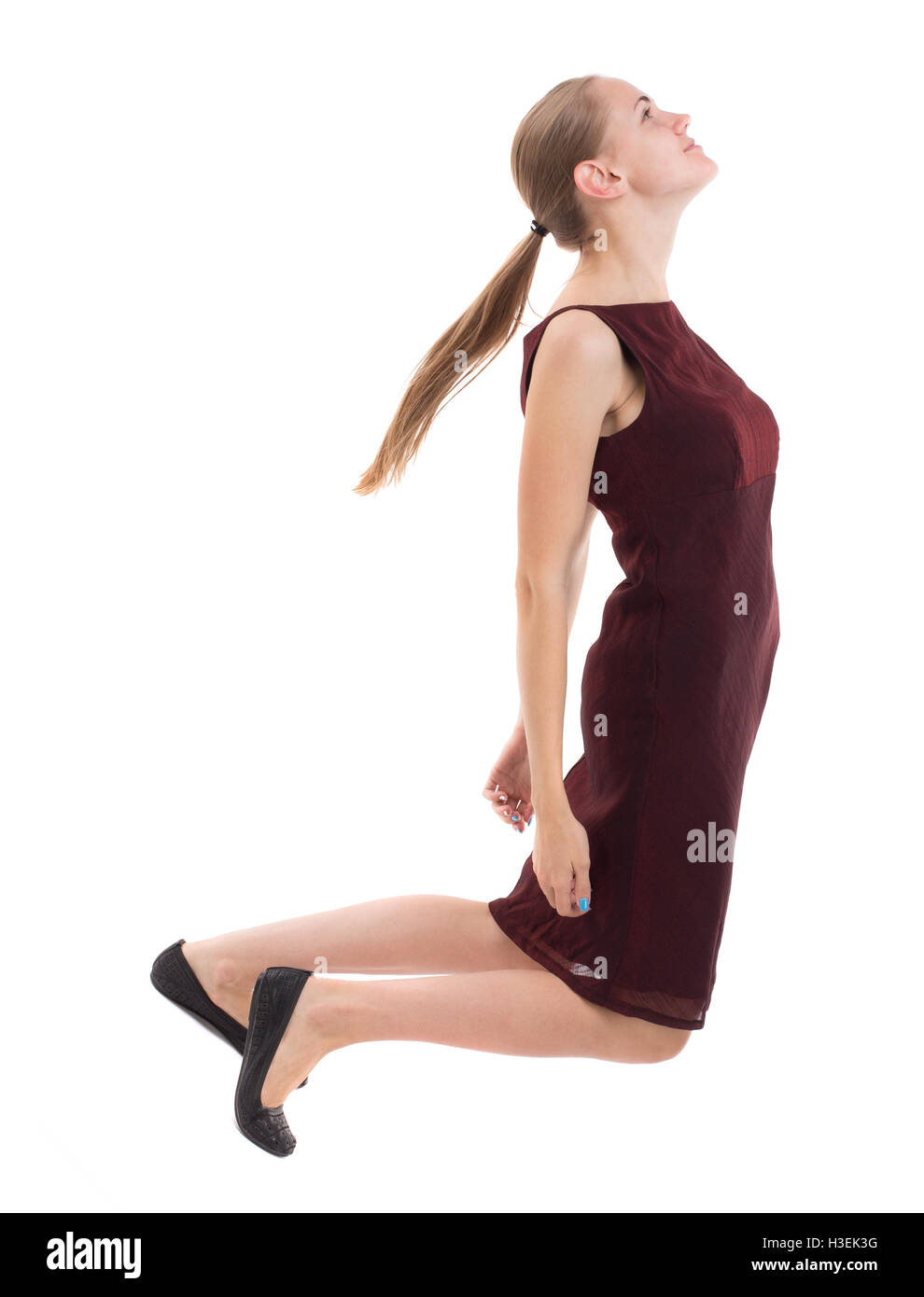 floating in the air woman. or dodge falling Stock Photo - Alamy