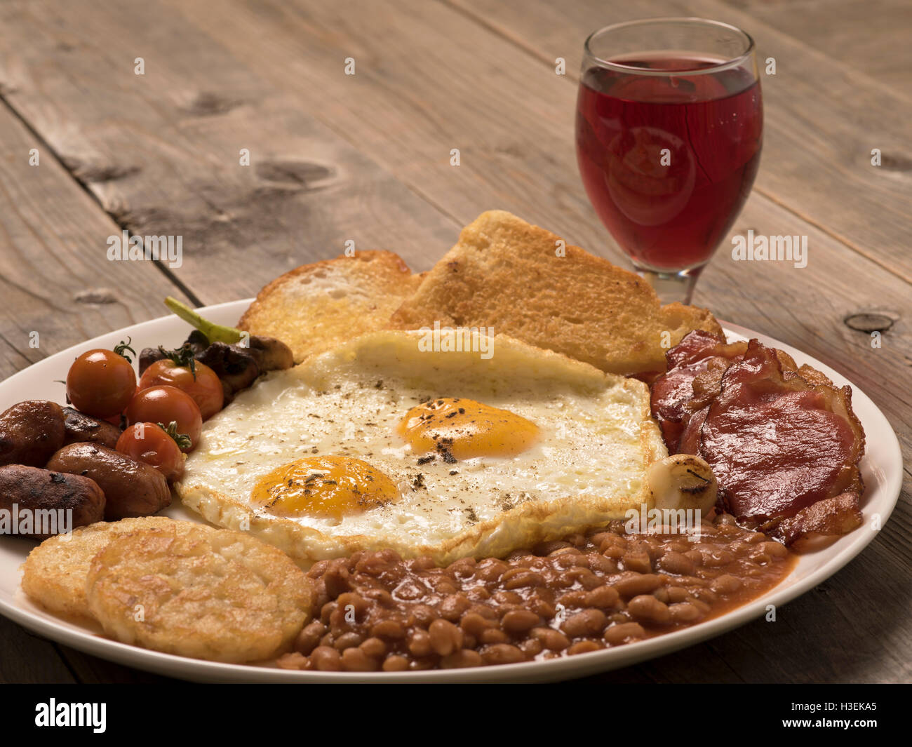 Eggs bulls eye in non veg continental breakfast (MEDIUM FORMAT CAMERA ...