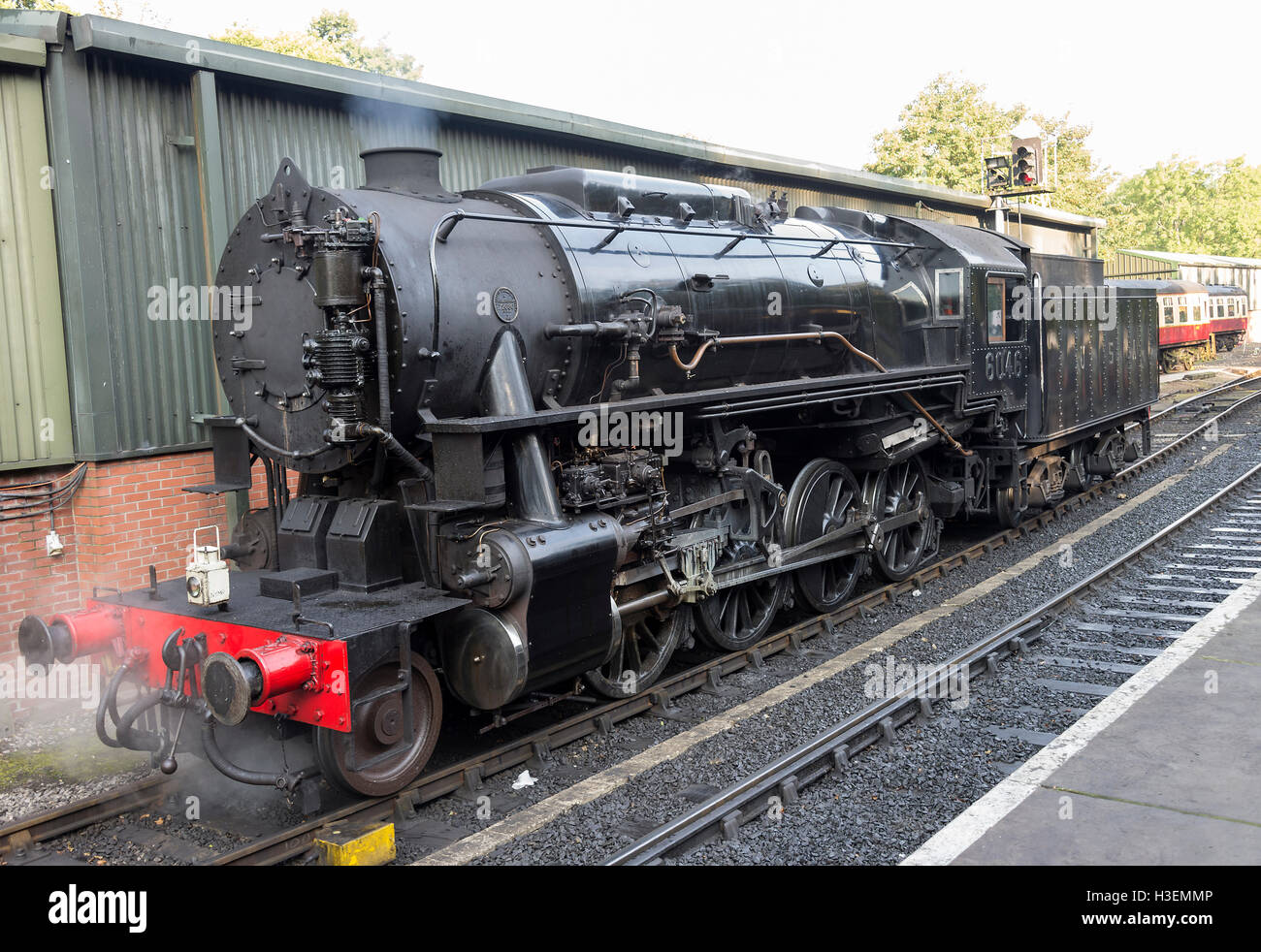 American Liberty Steam Engine on North Yorkshire Moors Railway at ...