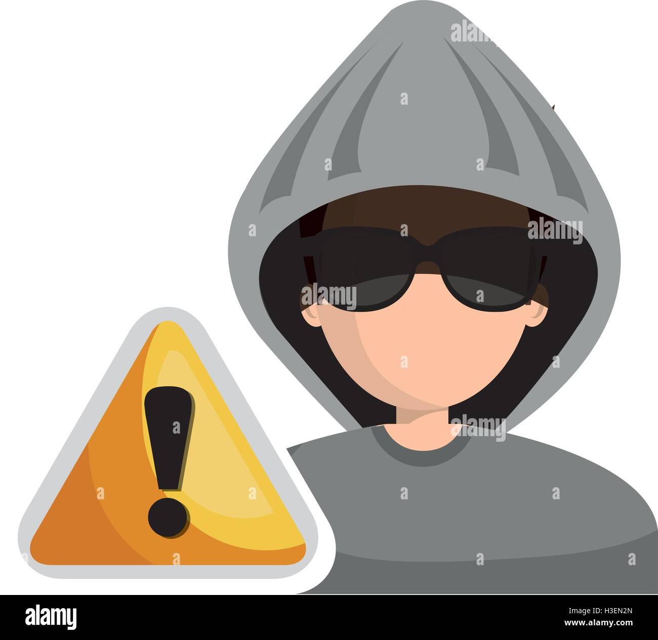avatar hacker criminal Stock Vector Image & Art - Alamy