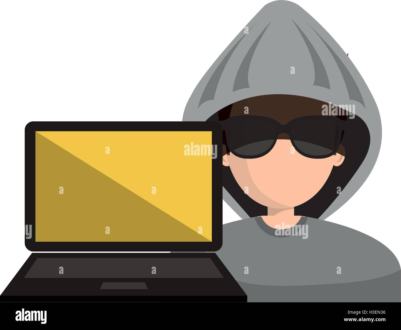 avatar hacker criminal Stock Vector Image & Art - Alamy