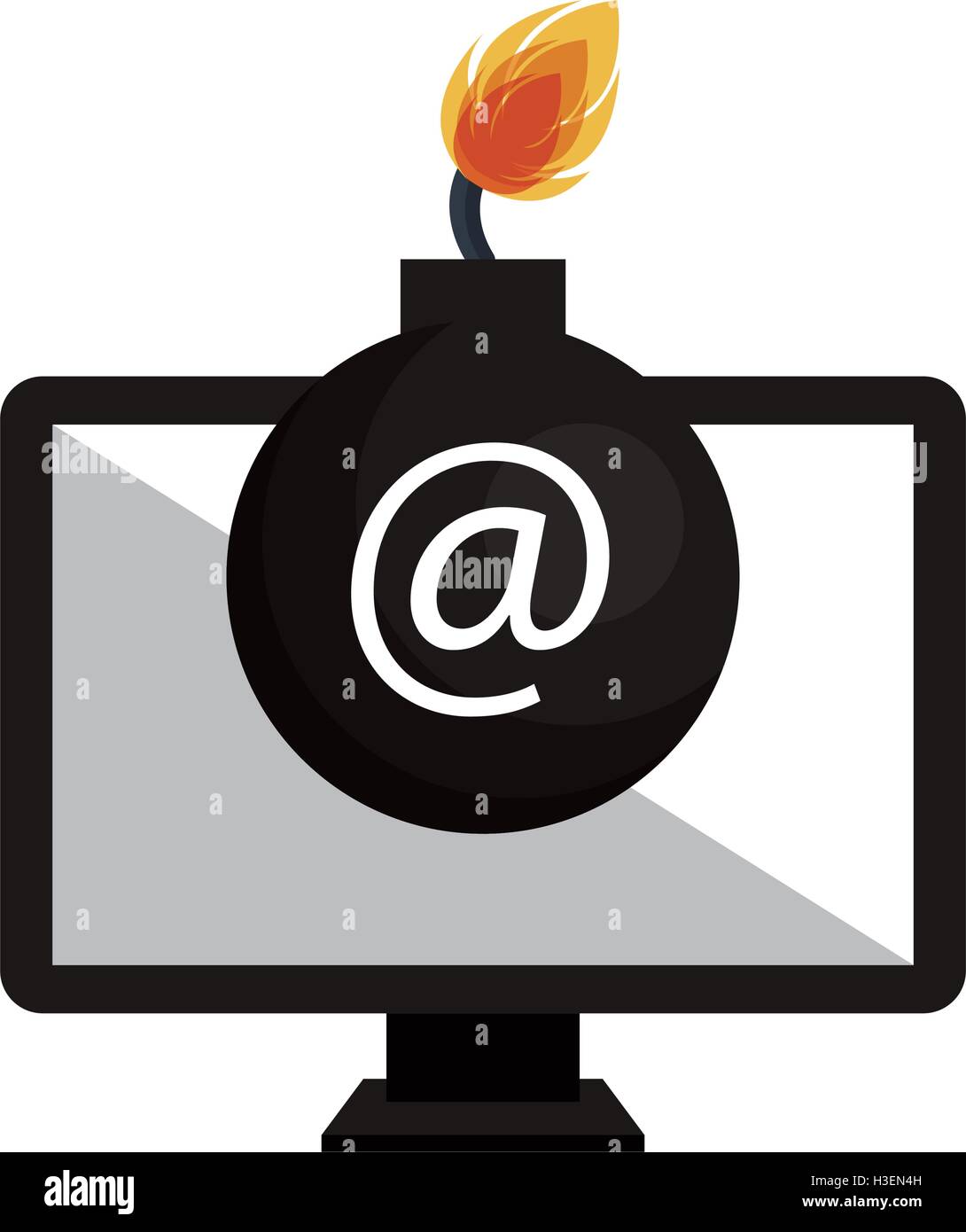 Screen Monitor Computer Stock Vector Image And Art Alamy