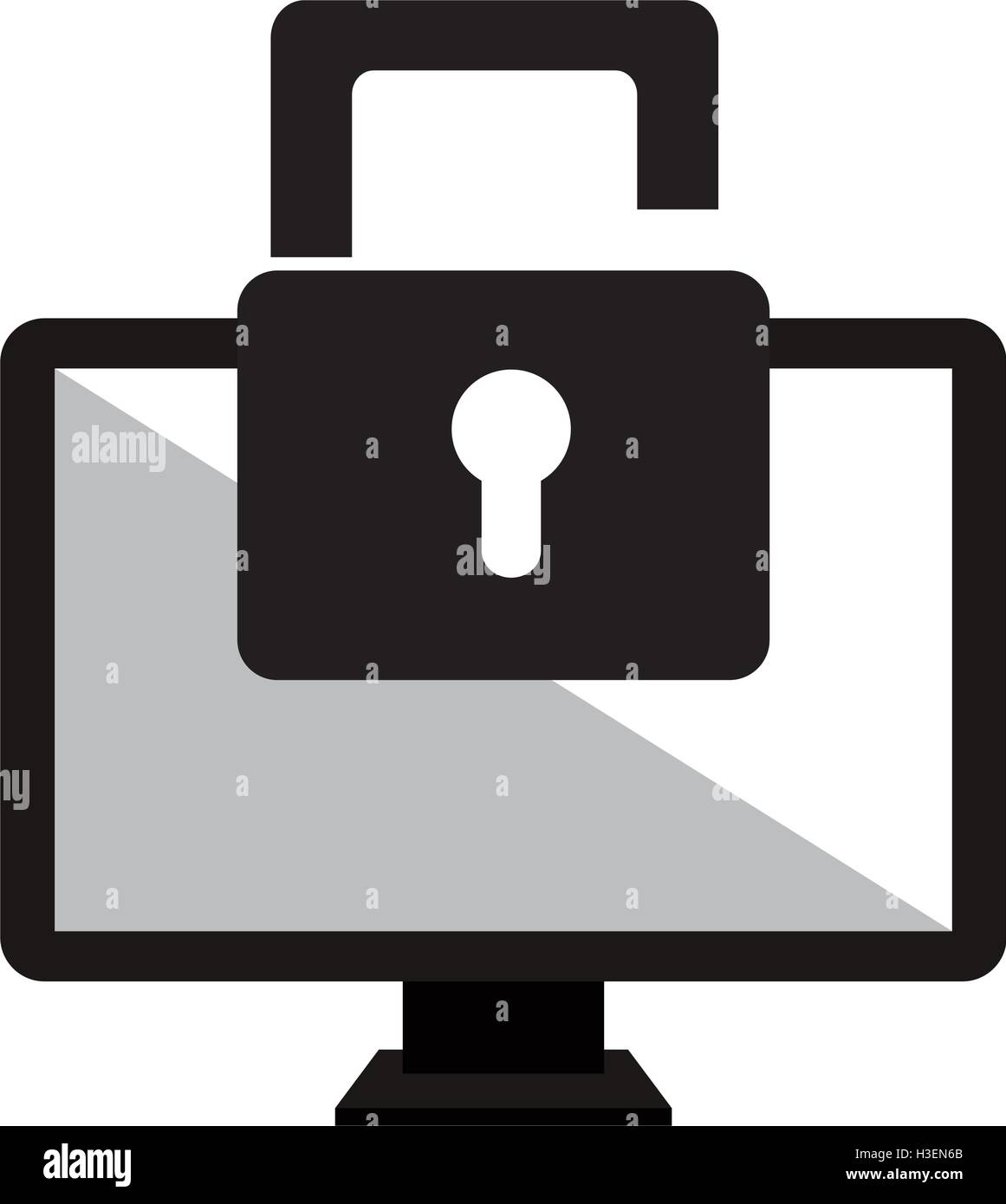 Screen Monitor Computer Stock Vector Image And Art Alamy