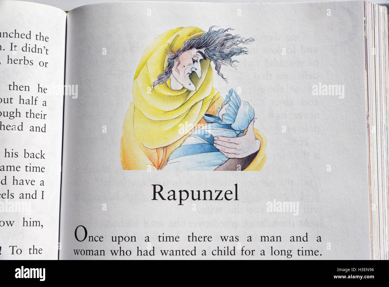 Rapunzel book hi-res stock photography and images - Alamy