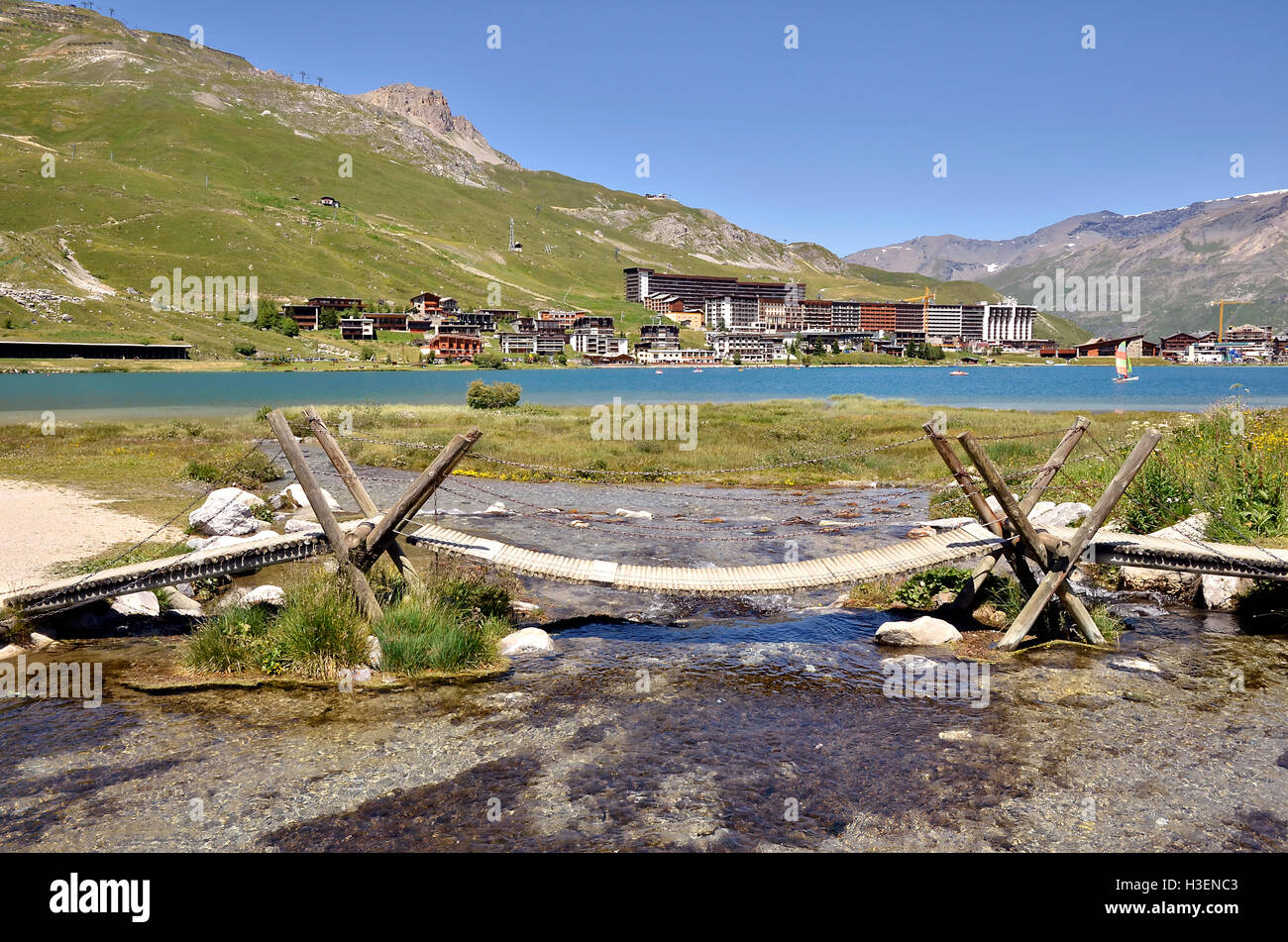 Tignes lake france hi-res stock photography and images - Alamy