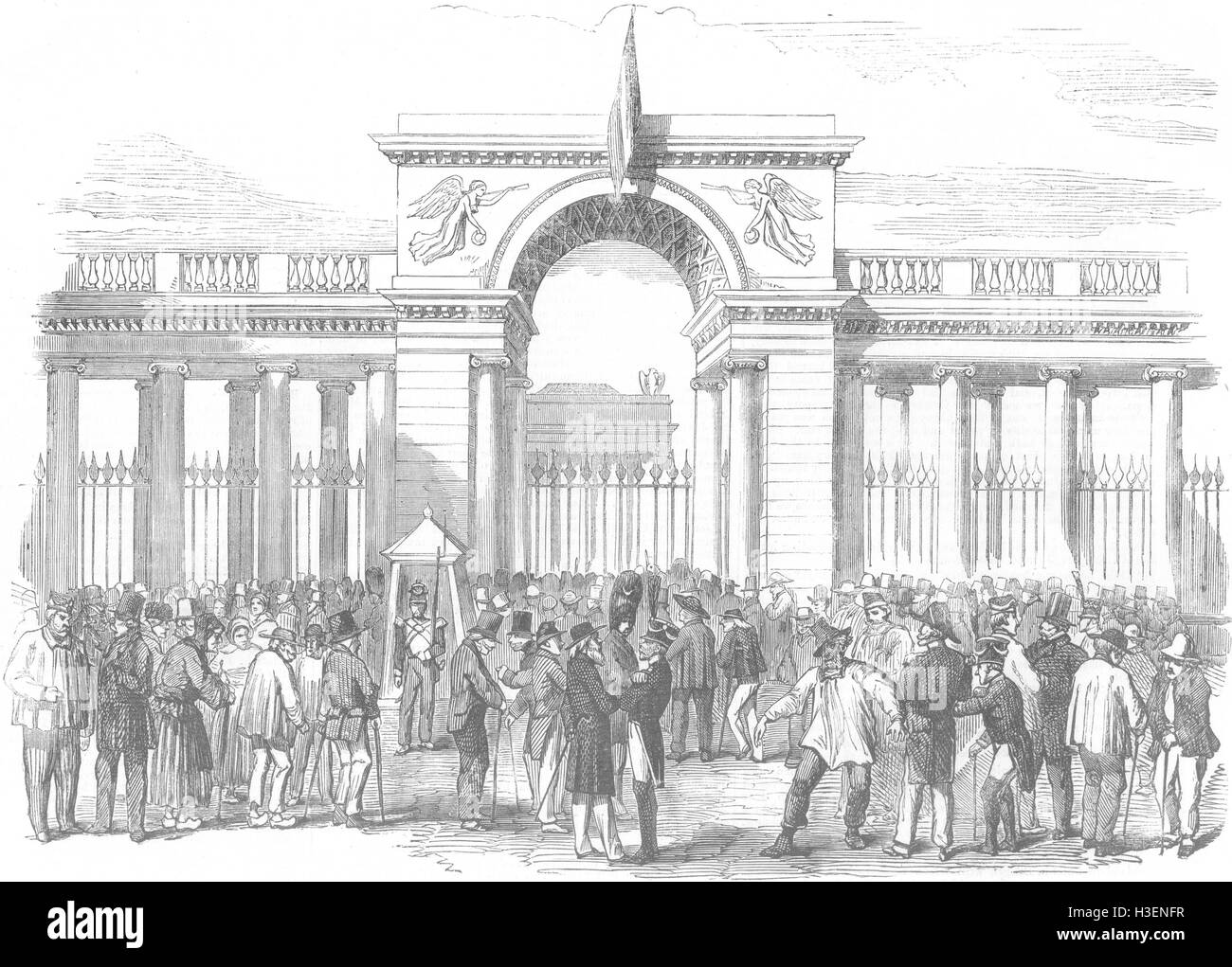 FRANCE St Helena Medals for soldiers, Paris 1857. Illustrated London ...