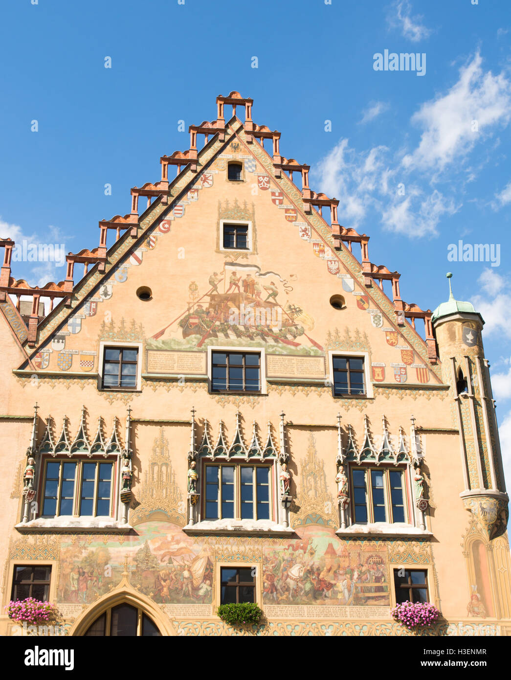 Historic old town hall of Ulm (Germany Stock Photo - Alamy