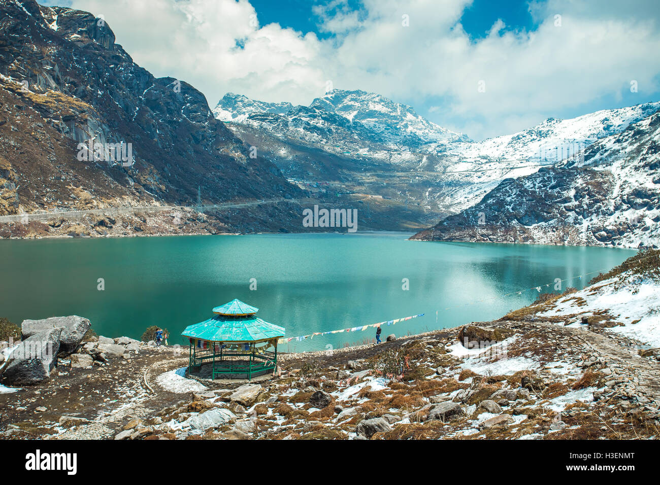 Tsangmo lake sikkim hi-res stock photography and images - Alamy